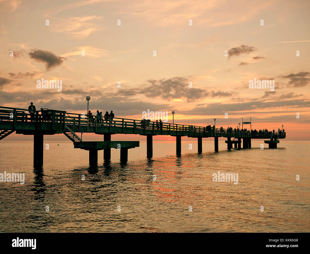 Rerik pier on the baltic sea hi-res stock photography and images - Alamy