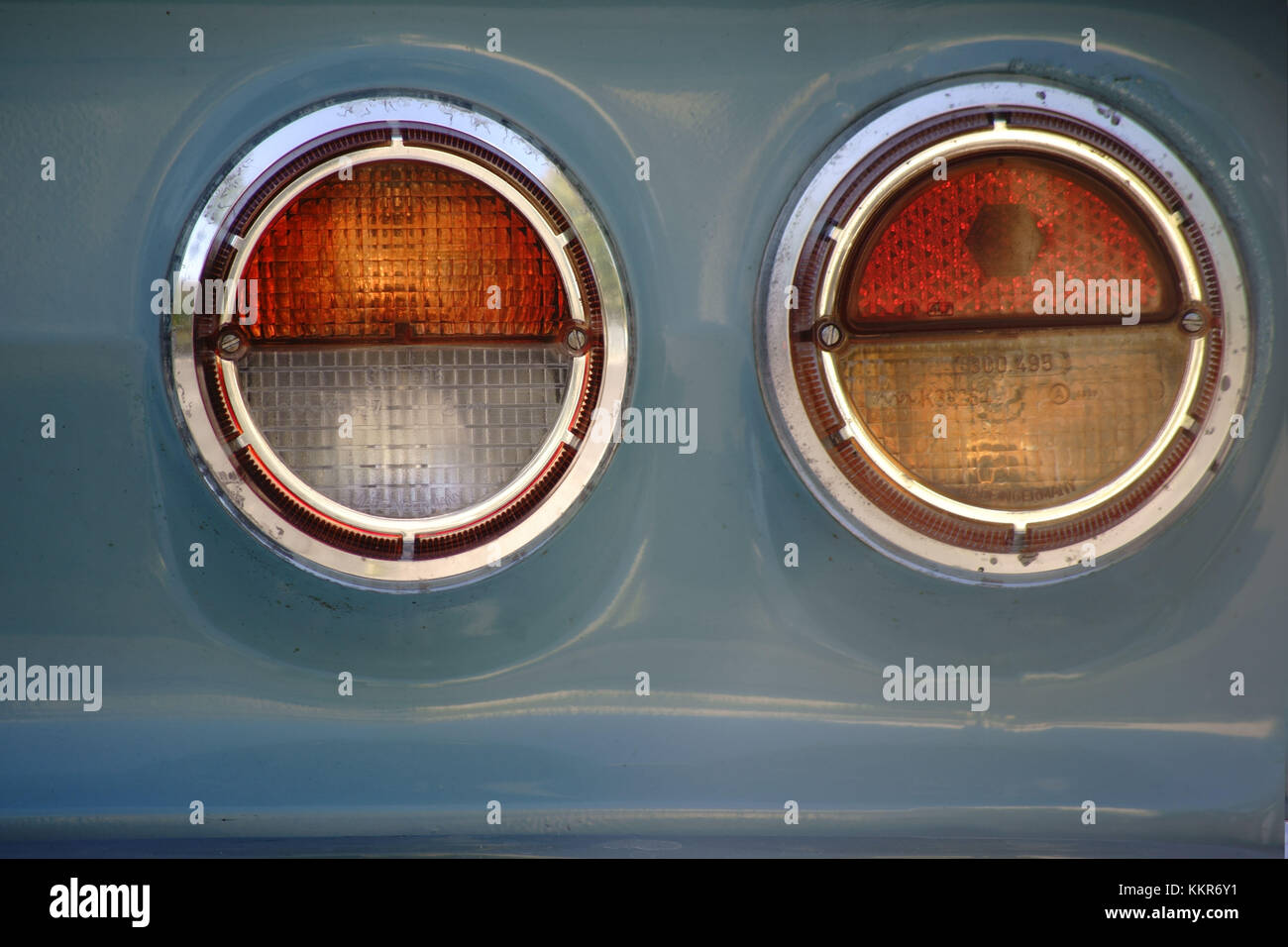 Old Car Tail Light Lenses