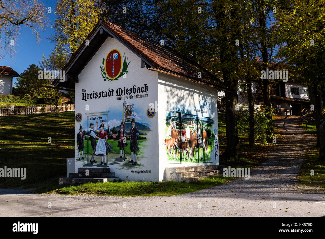 Europe, Germany, Bavaria, Miesbach Stock Photo - Alamy