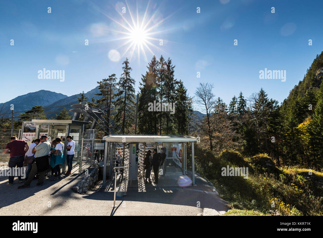 Europe, Austria, Alps, Tyrol, Highline 179 Stock Photo - Alamy