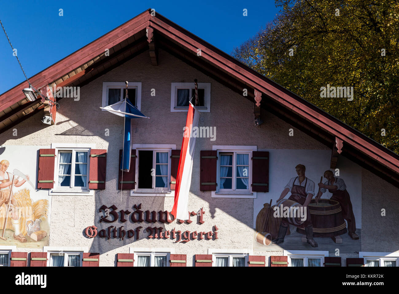 Europe, Germany, Bavaria, Miesbach Stock Photo - Alamy