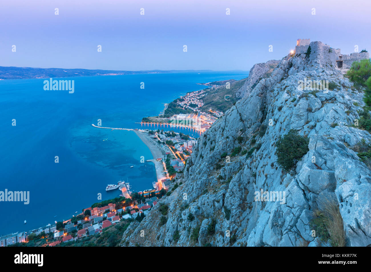 Omis fortress hi-res stock photography and images - Alamy
