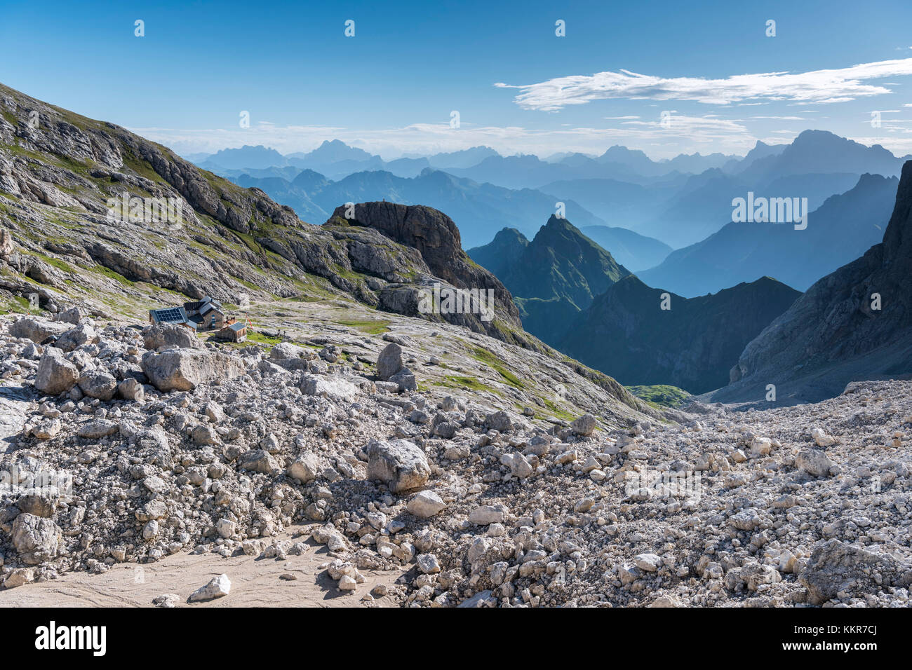 Mulaz mountain refuge hi-res stock photography and images - Alamy