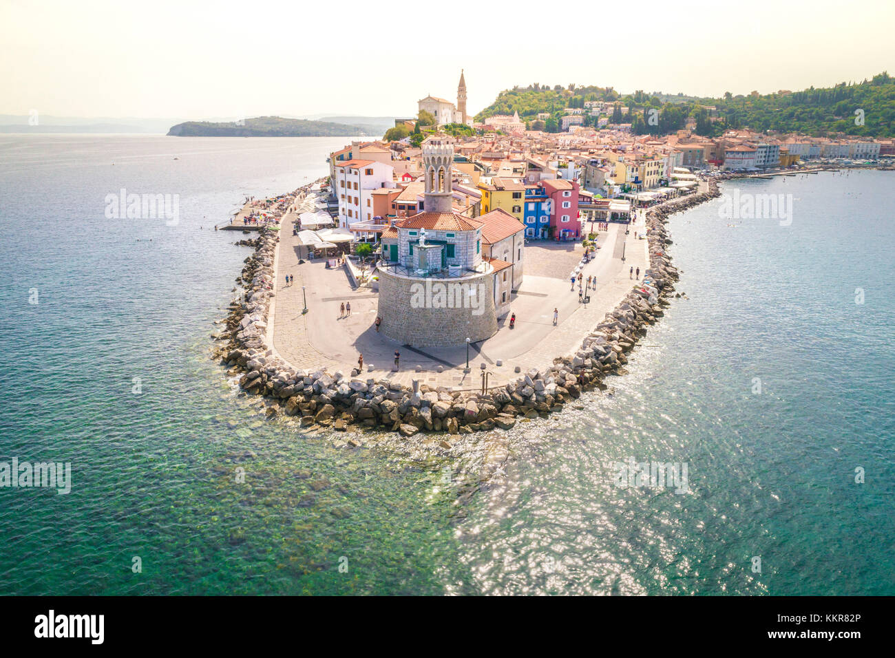 Piran Slovenia Aerial High Resolution Stock Photography and Images - Alamy