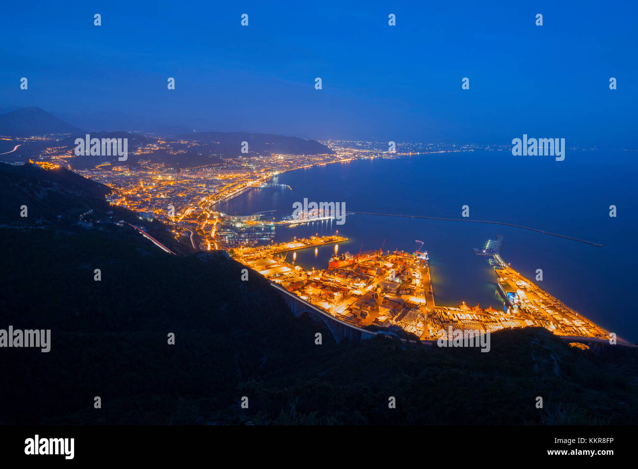 Europe, Italy, Campania, Salerno Stock Photo - Alamy