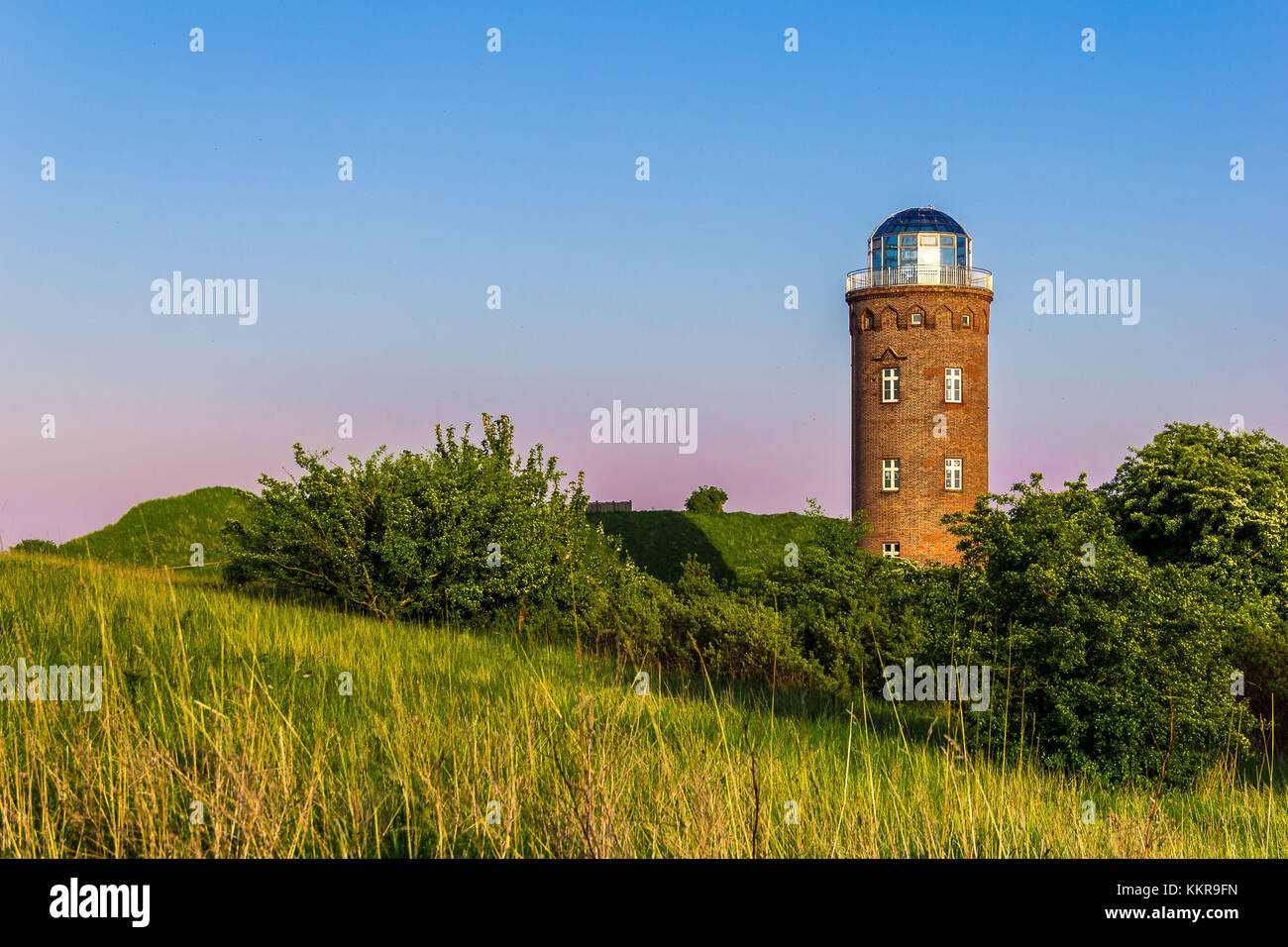 Cape Arkona on the german island Rügen on the tip of Wittow peninsula ...