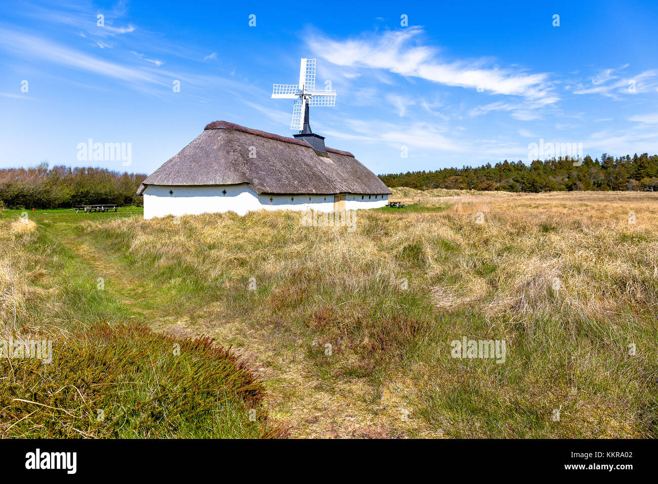 Old stock mill near Tversted Stock Photo - Alamy
