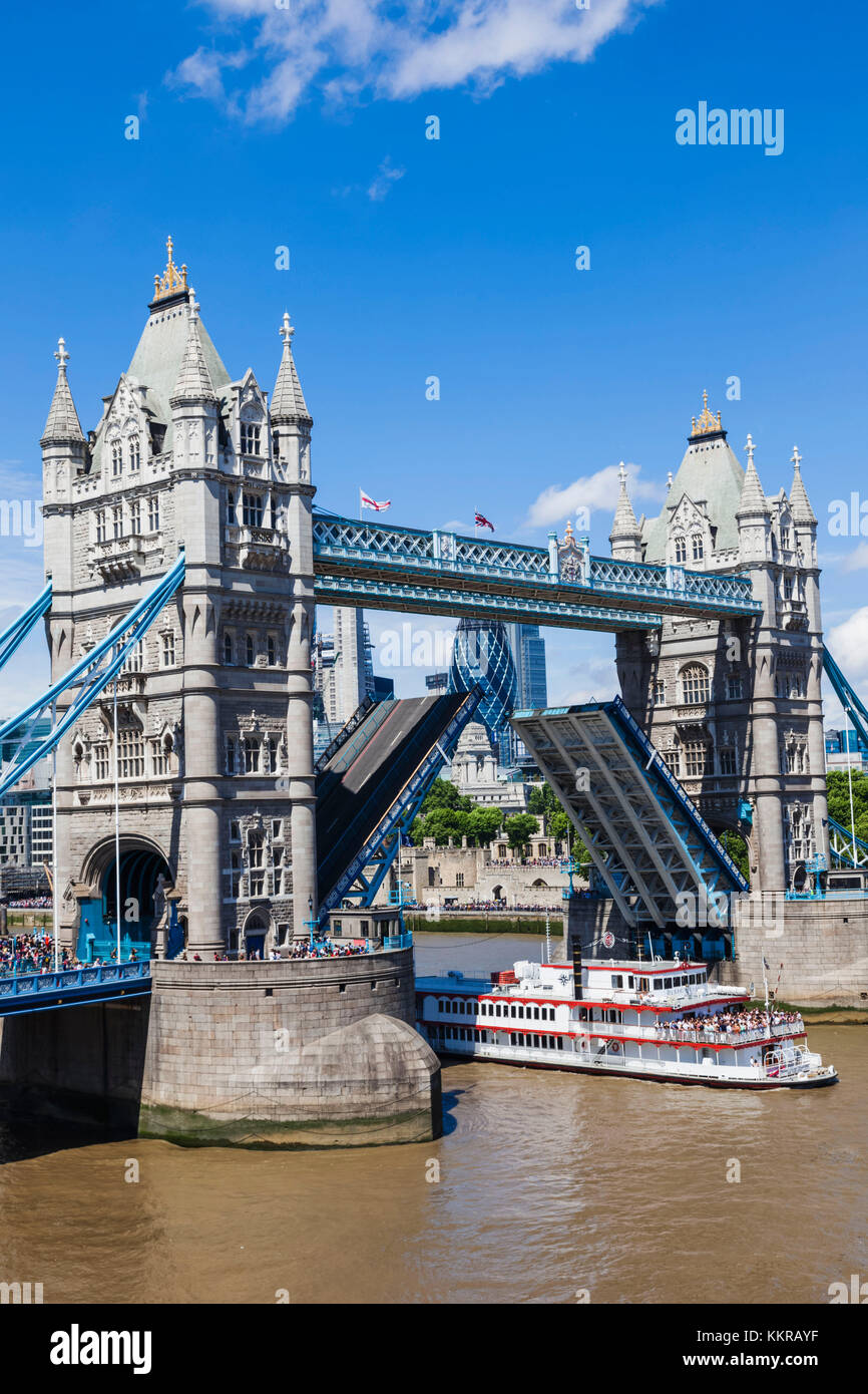 England, London, Tower Bridge and River Thames Stock Photo - Alamy