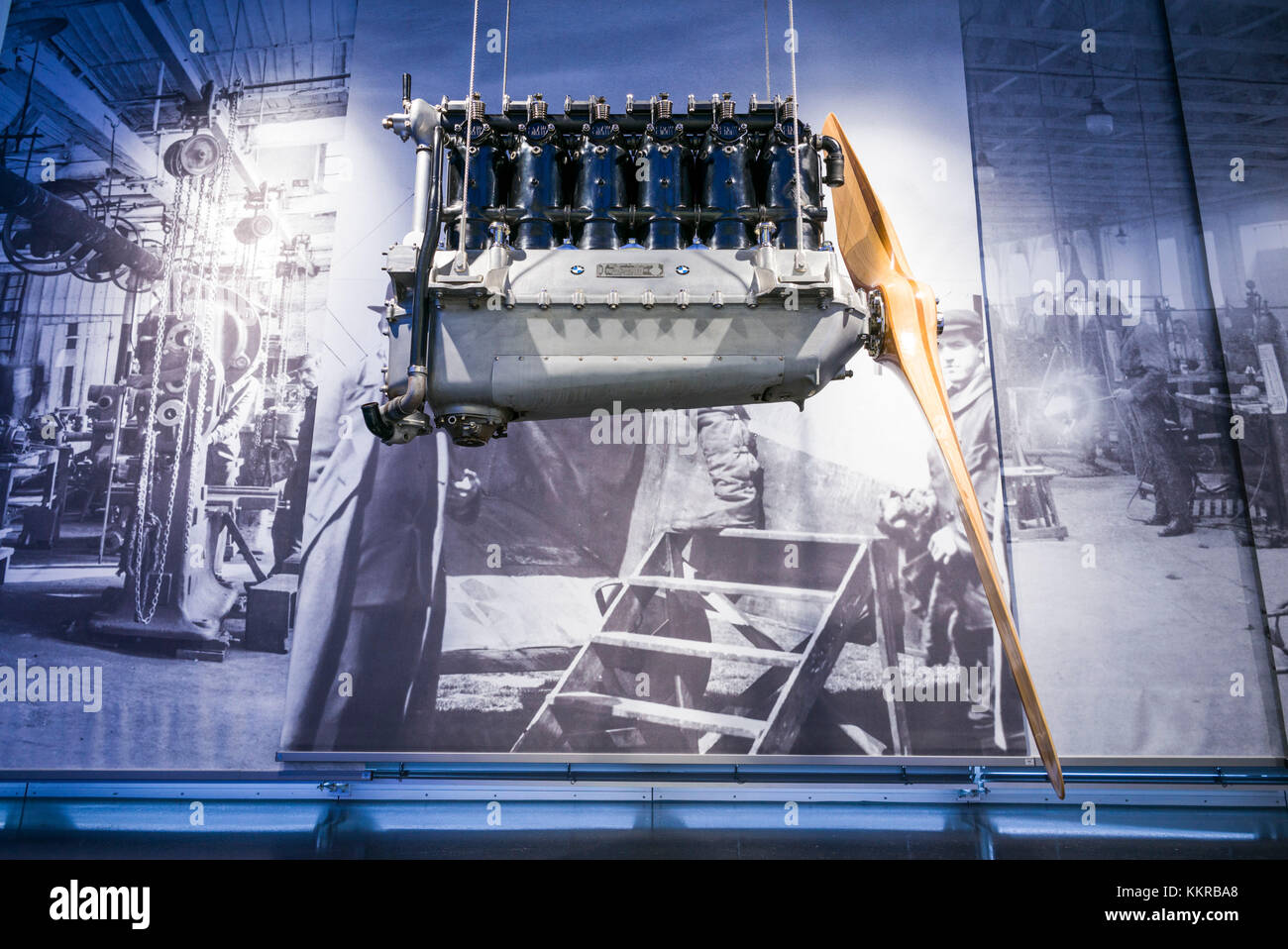 Early bmw aircraft engine hi-res stock photography and images - Alamy