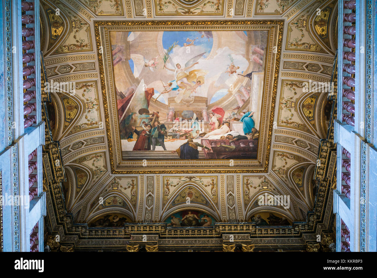 Austria, Vienna, Kunsthistoriches Museum, Art History Museum, interior ...