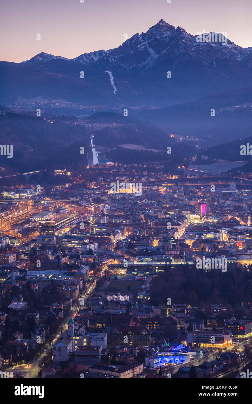 Skyline Innsbruck Austria High Resolution Stock Photography and Images ...