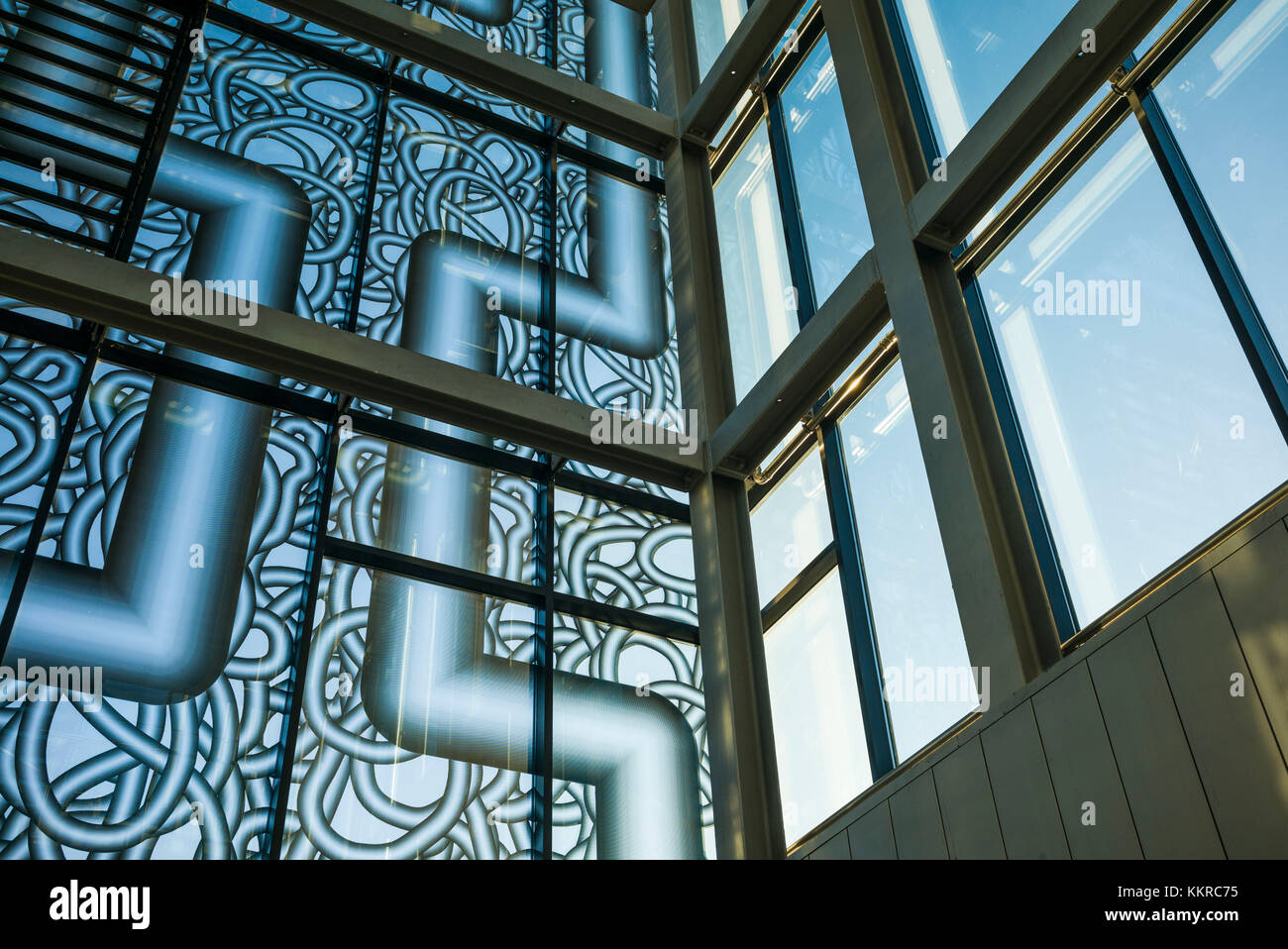 Austria, Tyrol, Innsbruck, Rathaus Galerien shopping center, window ...