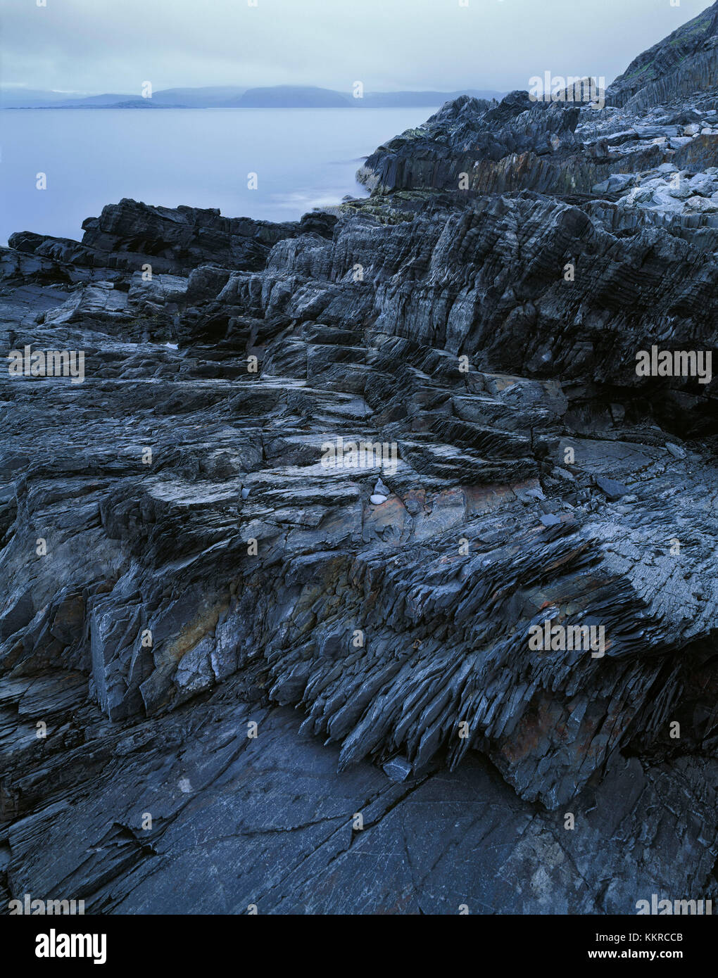 Norway, Varanger, rocks at Berlevåg, Barents sea Stock Photo - Alamy