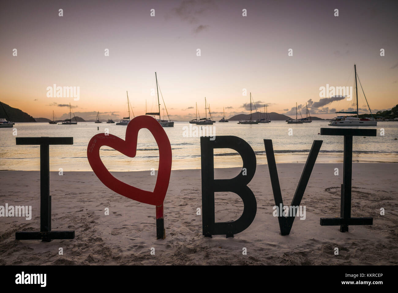 I love bvi sign hi-res stock photography and images - Alamy
