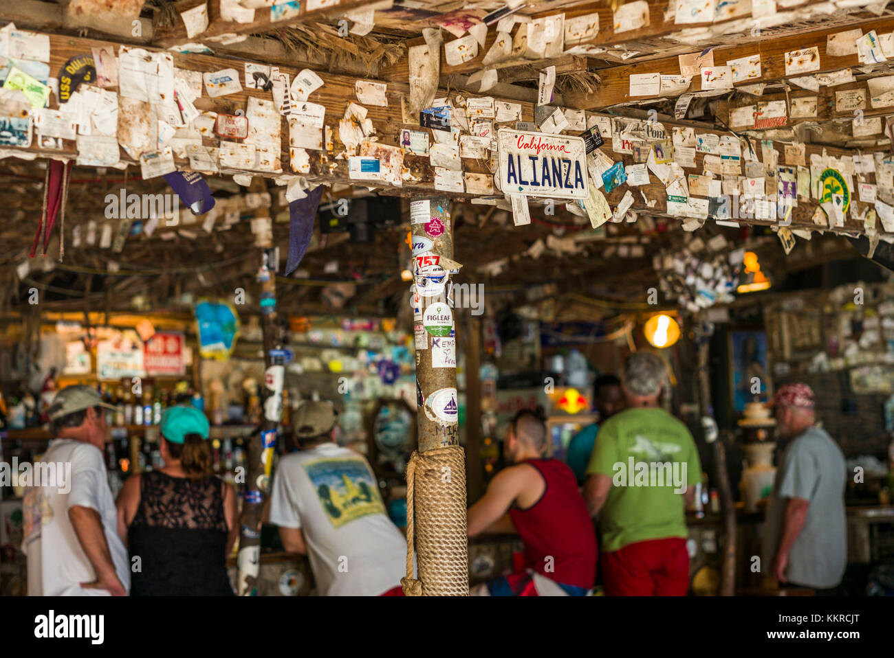 British Virgin Islands, Jost Van Dyke, Great Harbour, Foxy's Tamarind ...