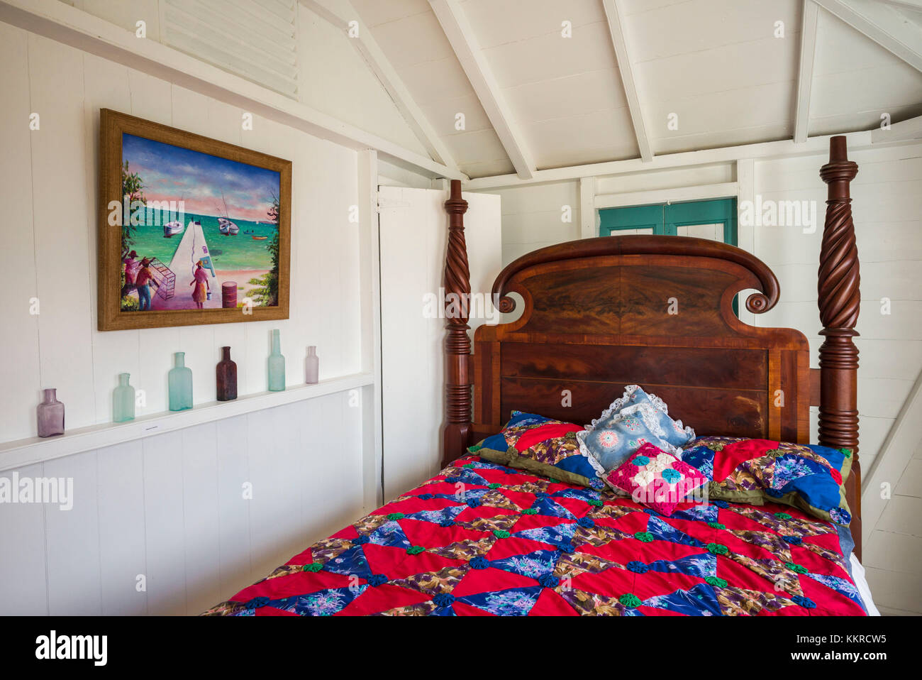 British Virgin Islands, Anegada, The Settlement, The Theodolph Faulkner ...