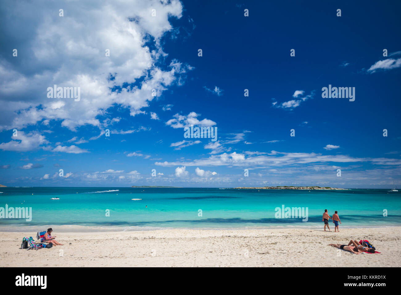 Orient beach st martin hi-res stock photography and images - Alamy