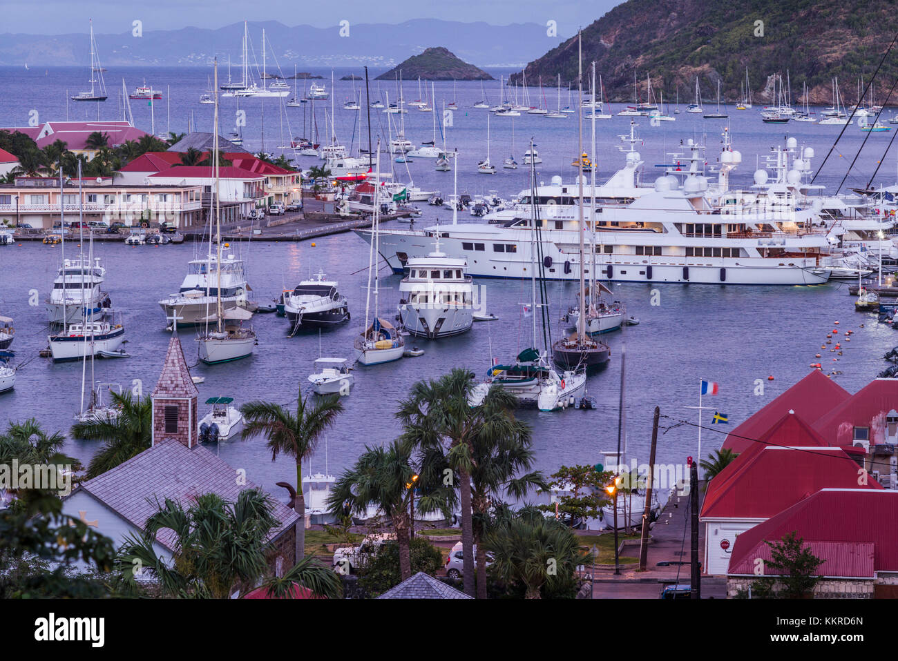 Gustavia port hi-res stock photography and images - Alamy
