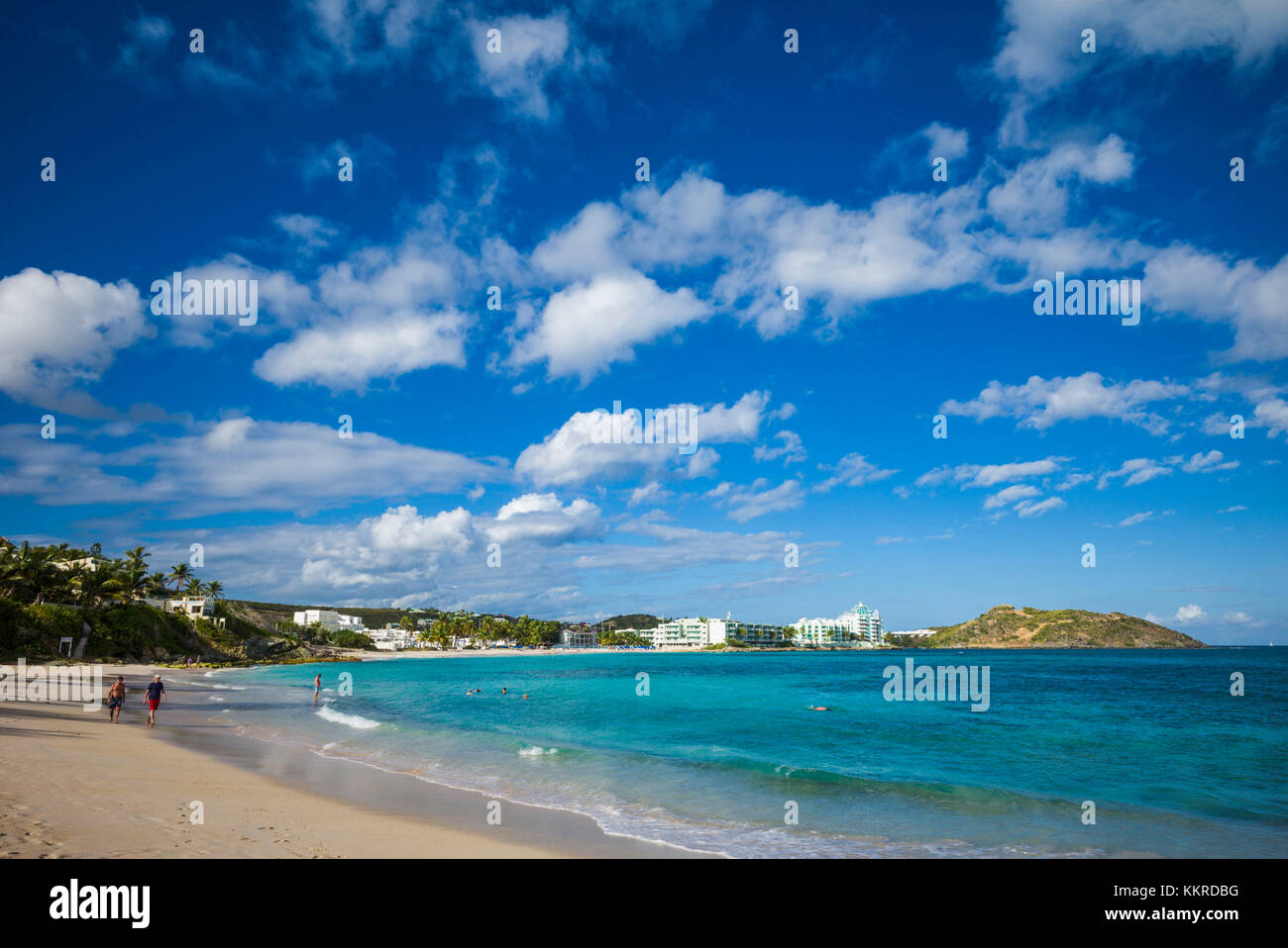 Netherlands, Sint Maarten, Dawn Beach, Dawn Beach Stock Photo - Alamy