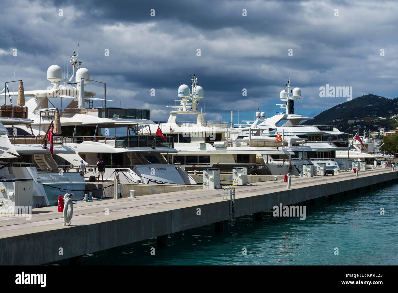 Havensight yacht harbor hi-res stock photography and images - Alamy