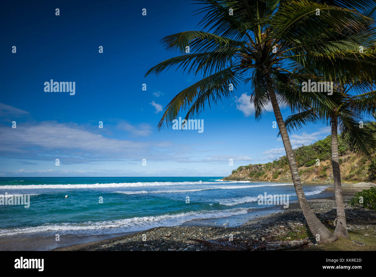 U.S. Virgin Islands, St. Thomas, Dorothea, view of Dorothea Bay Stock ...