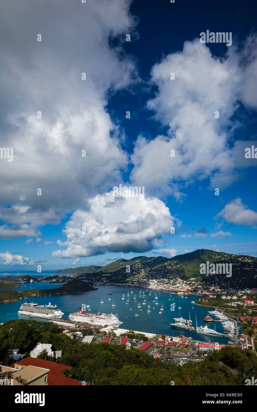 U.S. Virgin Islands, St. Thomas, Charlotte Amalie, Havensight ...