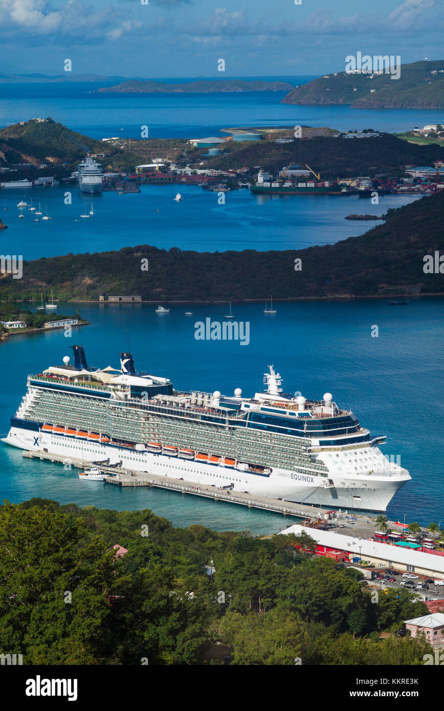 U.S. Virgin Islands, St. Thomas, Charlotte Amalie, Havensight ...
