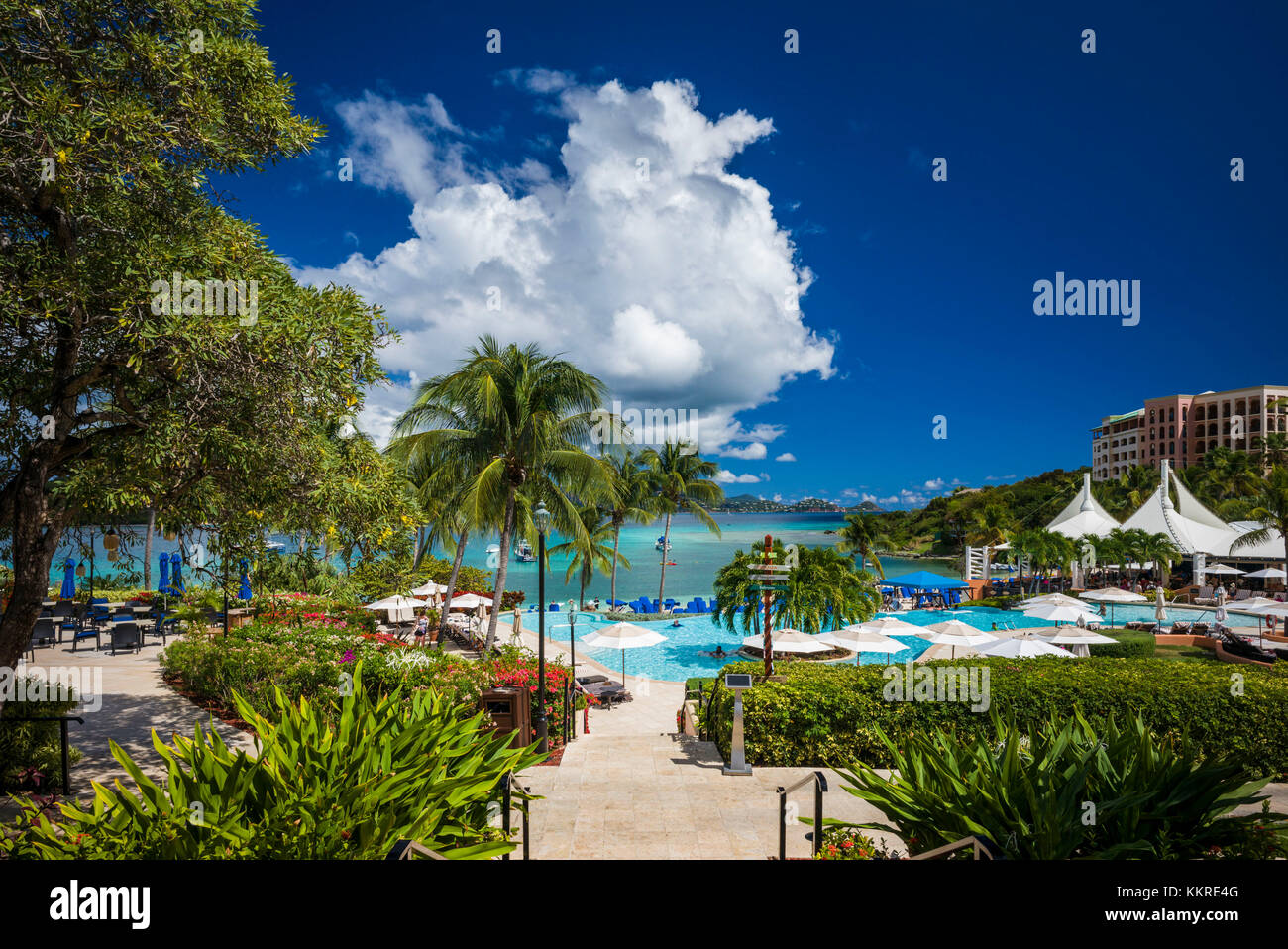 U.S. Virgin Islands, St. Thomas, Great Bay, The Ritz Carlton St. Thomas ...