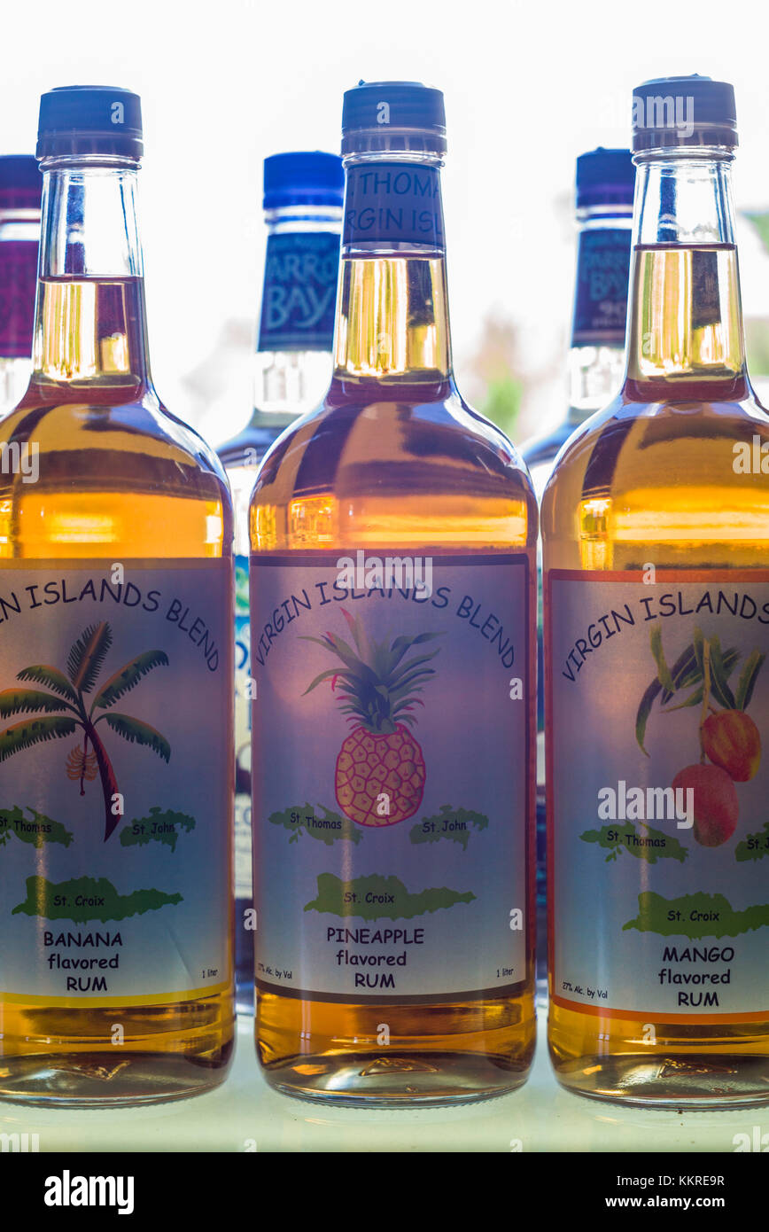 U.S. Virgin Islands, St. Thomas, Charlotte Amalie, Virgin Islands Rum ...