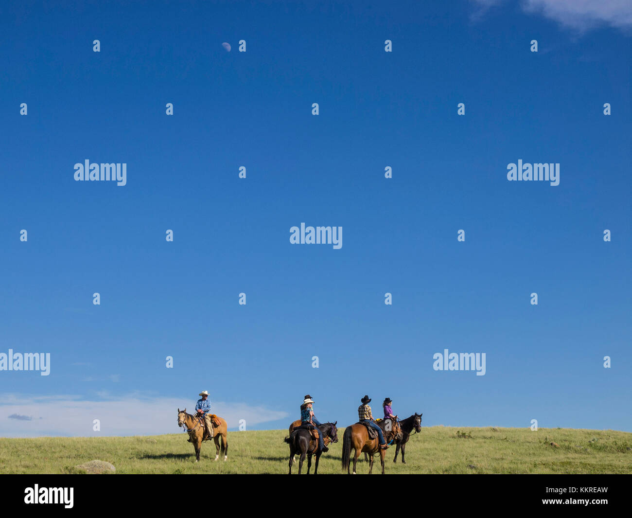 Dude ranch landscape hi-res stock photography and images - Alamy