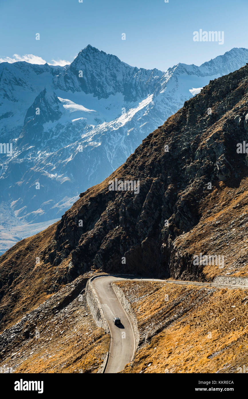 Europe, Austria/Italy, Alps, South Tyrol, Mountains - Passo Rombo ...