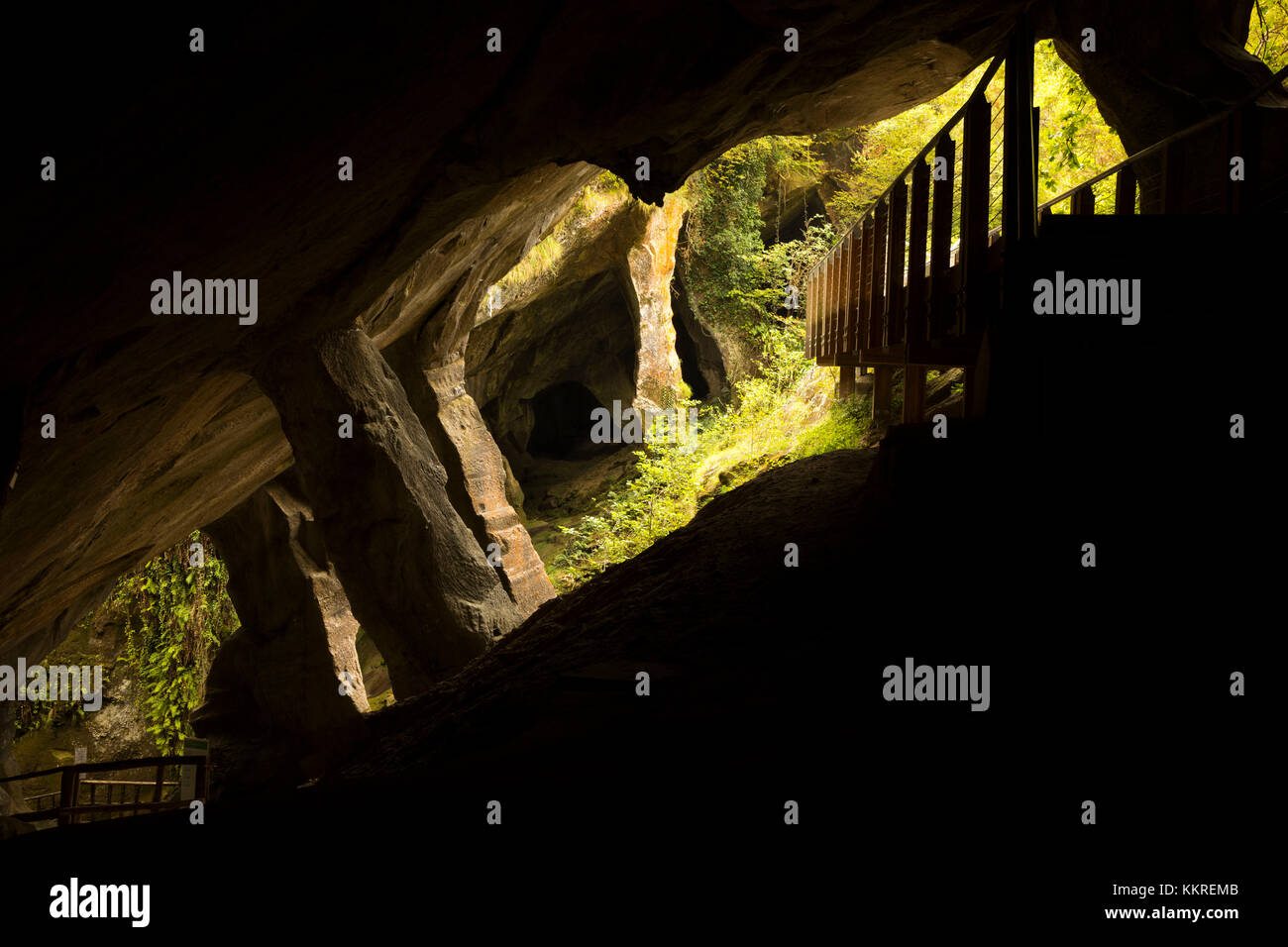 The Caglierons Caves, a suggestive geological site in the East Alps ...