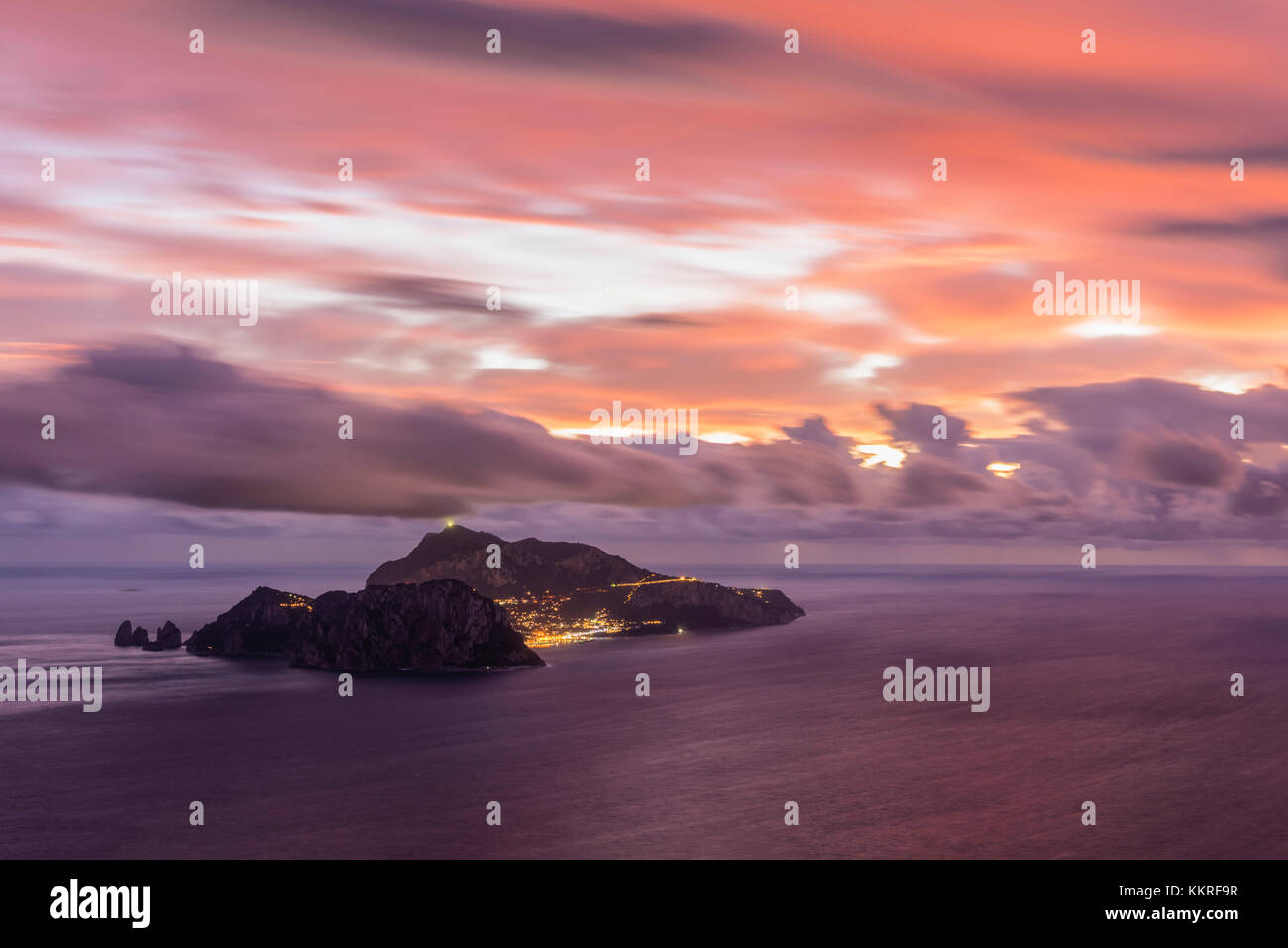 Capri Mediterranean Storm High Resolution Stock Photography and Images ...