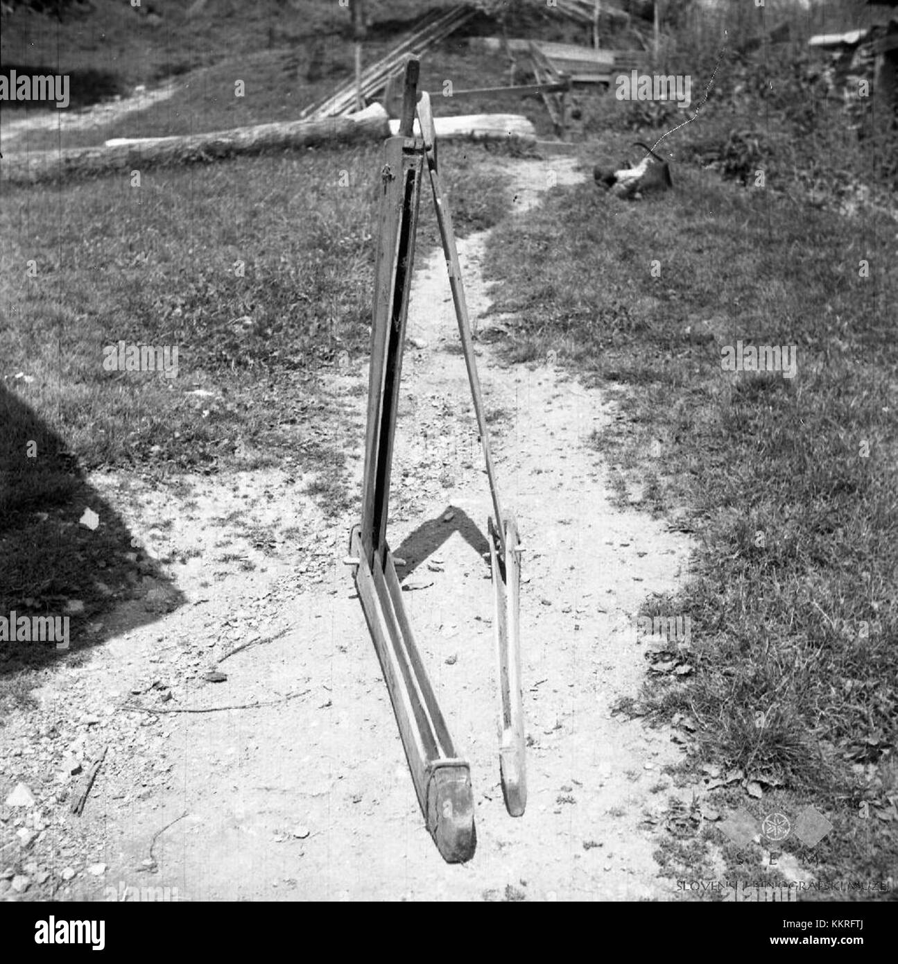 A photograph taken in 1963 of the Trlica, both single and double ...