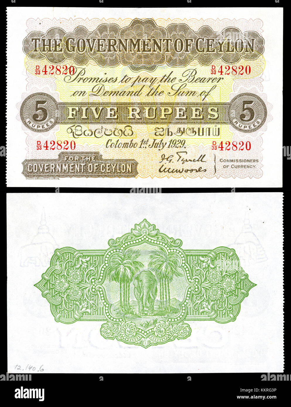 Sri lanka rupees coins hi-res stock photography and images - Alamy