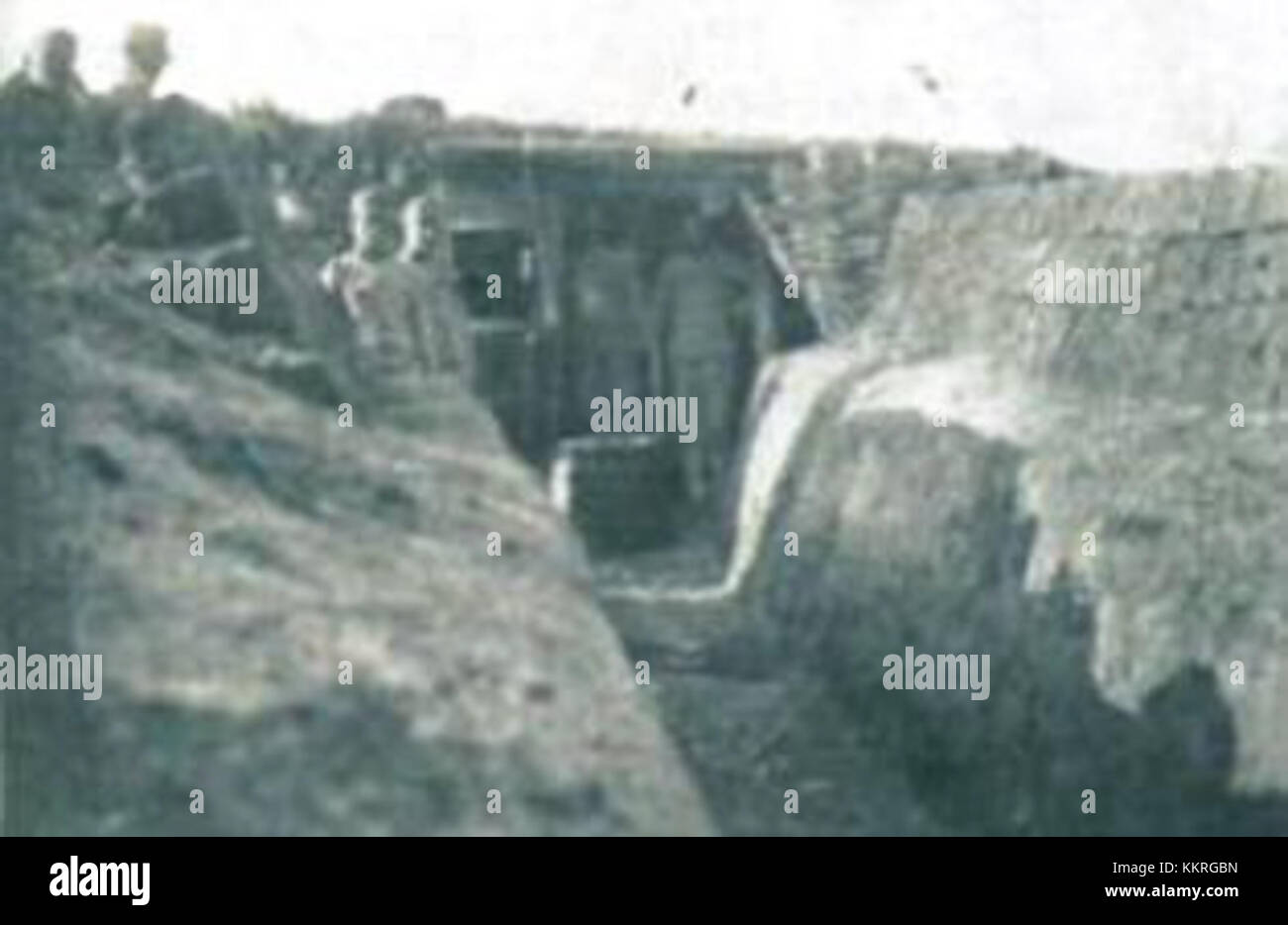 The Austro-Hungarian military trenches along the Italian border were ...