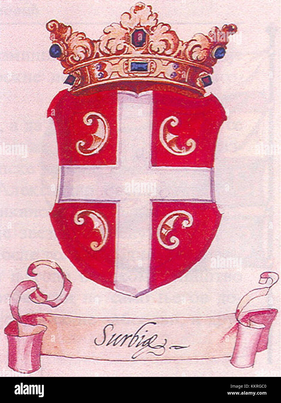 Coat of arms with a cross hi-res stock photography and images - Alamy