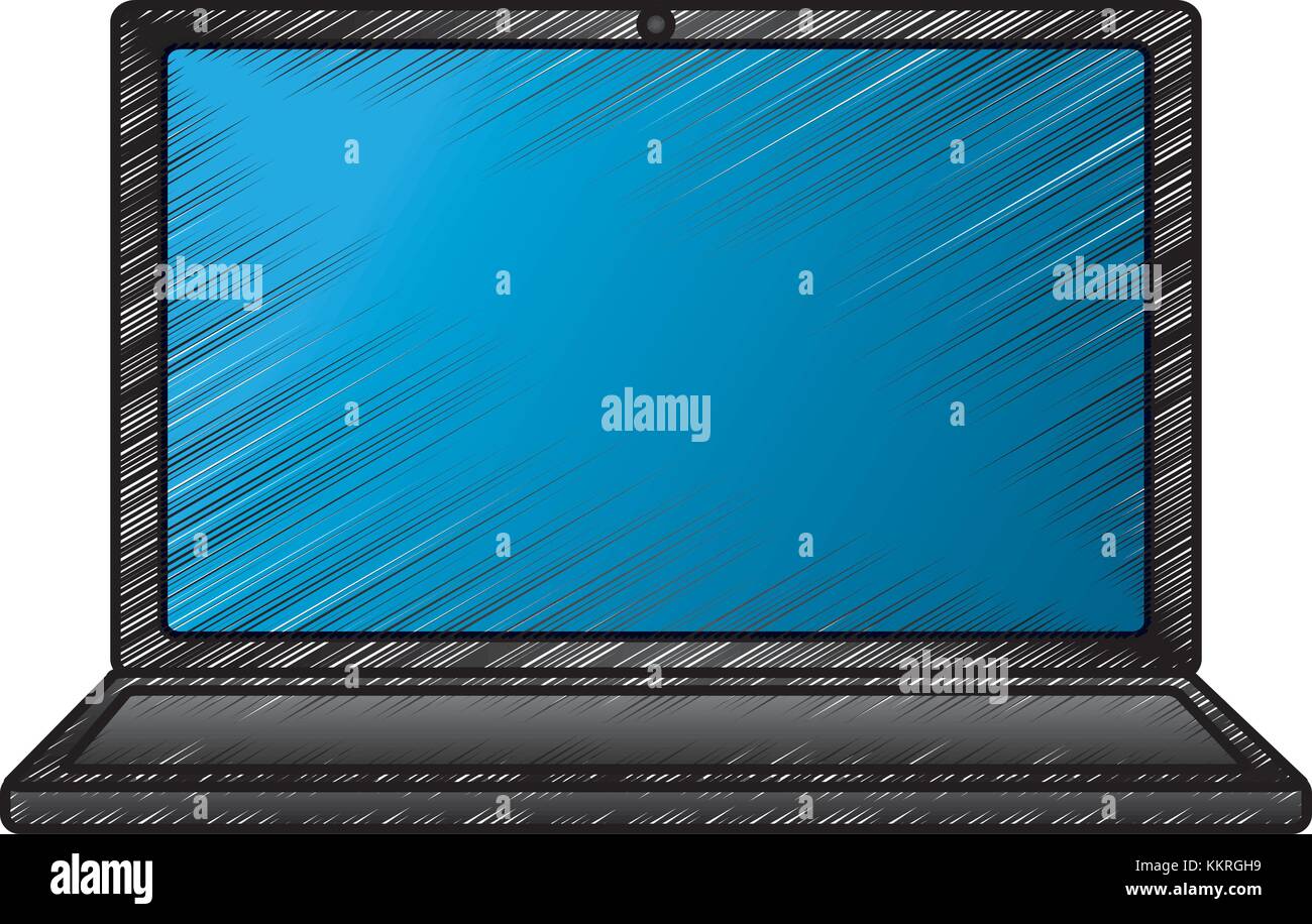 laptop wifi internet device gadget screen Stock Vector Image & Art - Alamy