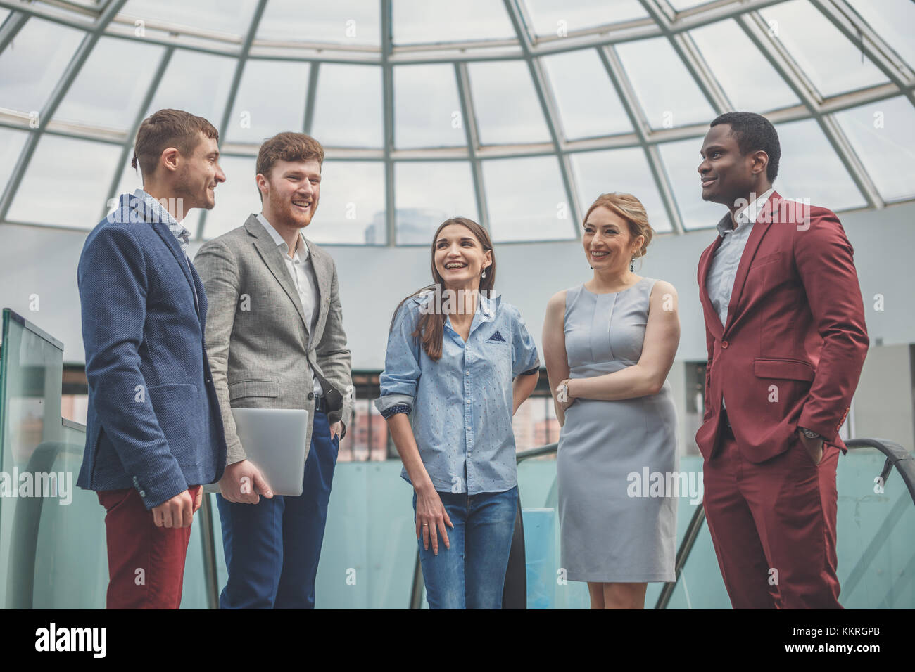 Business Team Empowerment Success Motivation Concept Stock Photo - Alamy