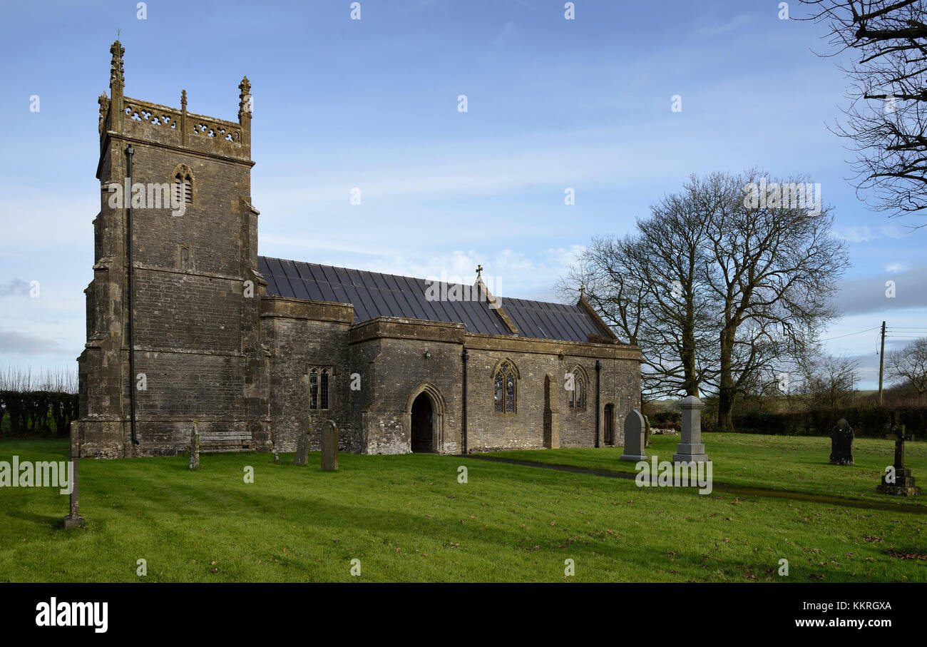 Historic village of priddy hi-res stock photography and images - Alamy
