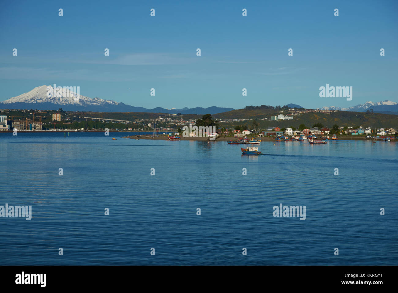 Puerto montt chile fishing boat hi-res stock photography and images - Alamy
