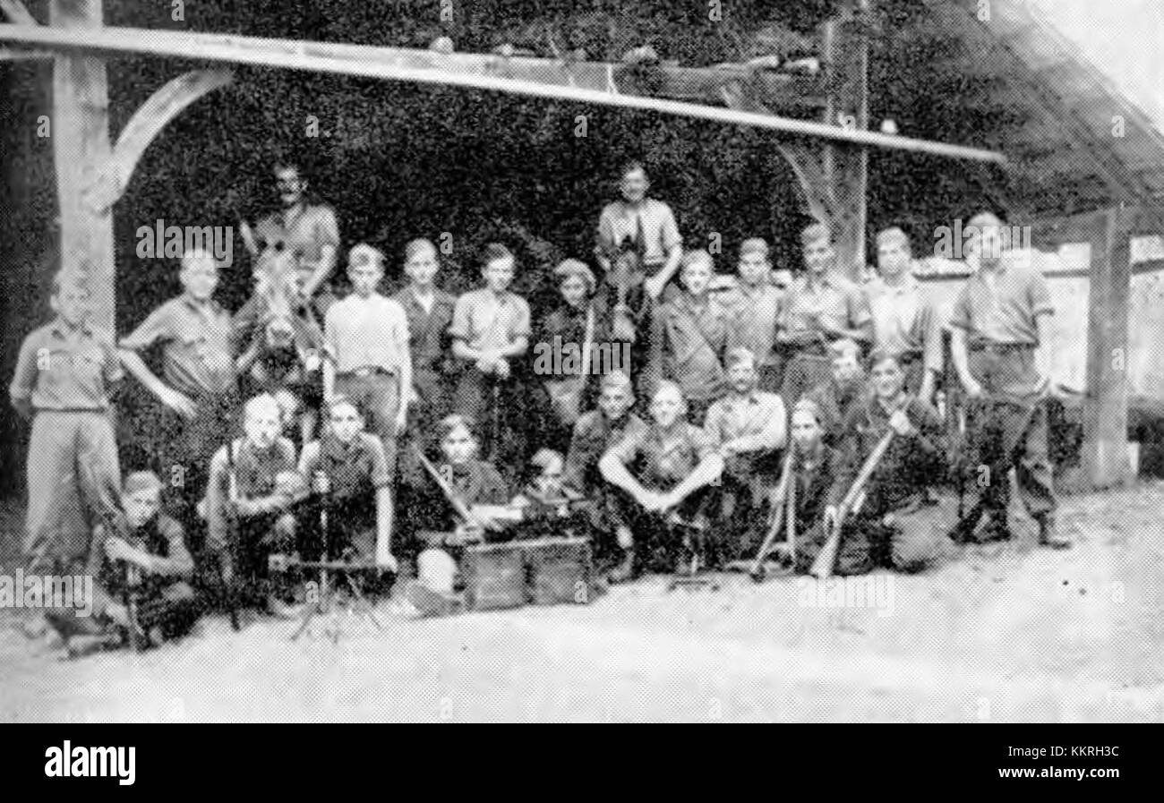 This image depicts members of the 2nd Battalion of the Partisan ...