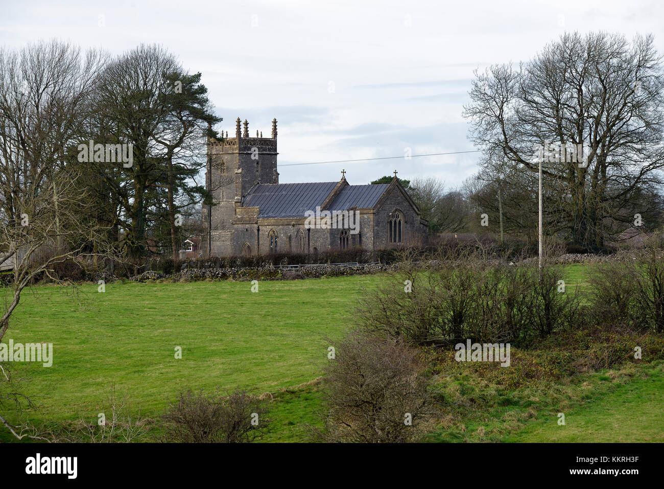 Priddy village hi-res stock photography and images - Alamy