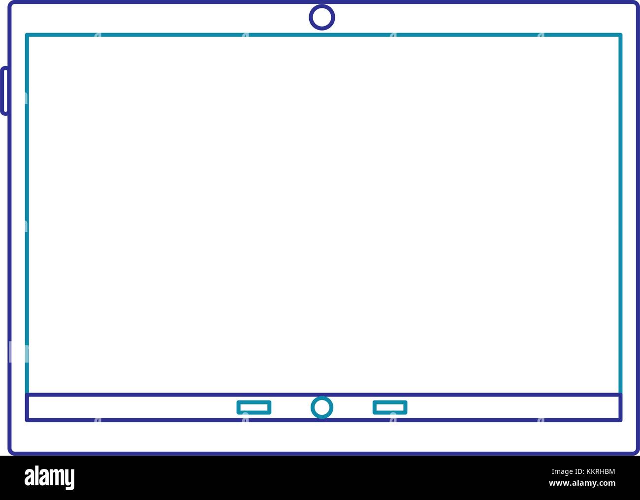 device technology tablet computer gadget Stock Vector Image & Art - Alamy