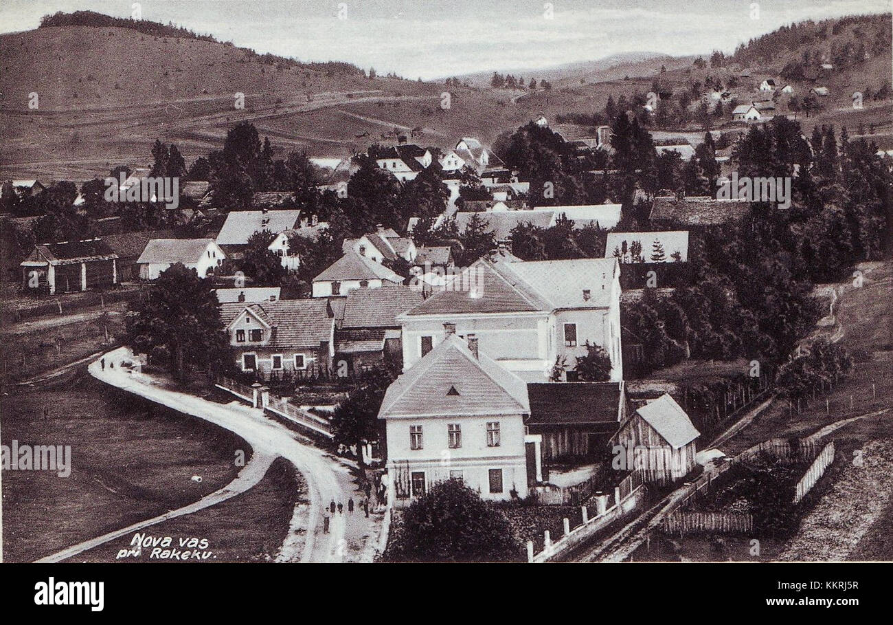 A postcard from Nova Vas, Bloke, which showcases the scenic beauty or landmarks of this area ...
