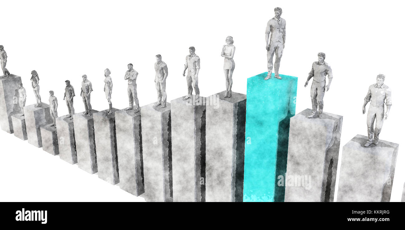 Climb the Corporate Ladder as a Business Concept Stock Photo - Alamy