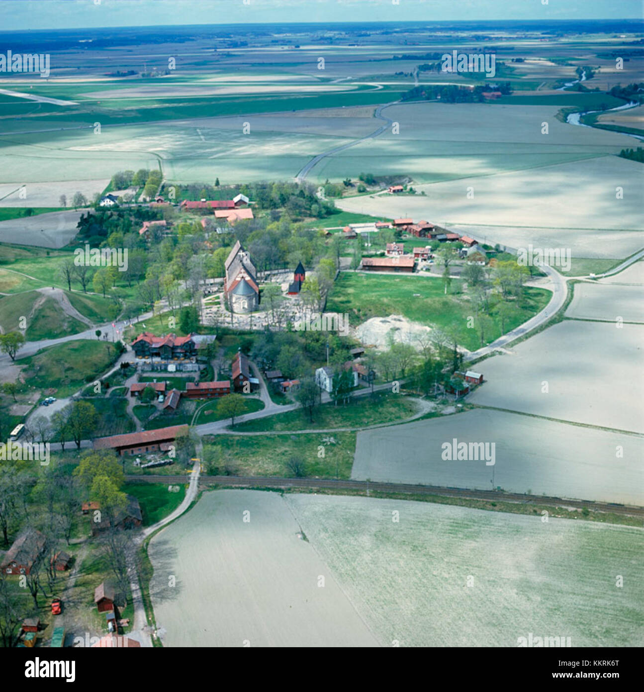 Gamla Uppsala is a historic site in Sweden, known for its ancient ...