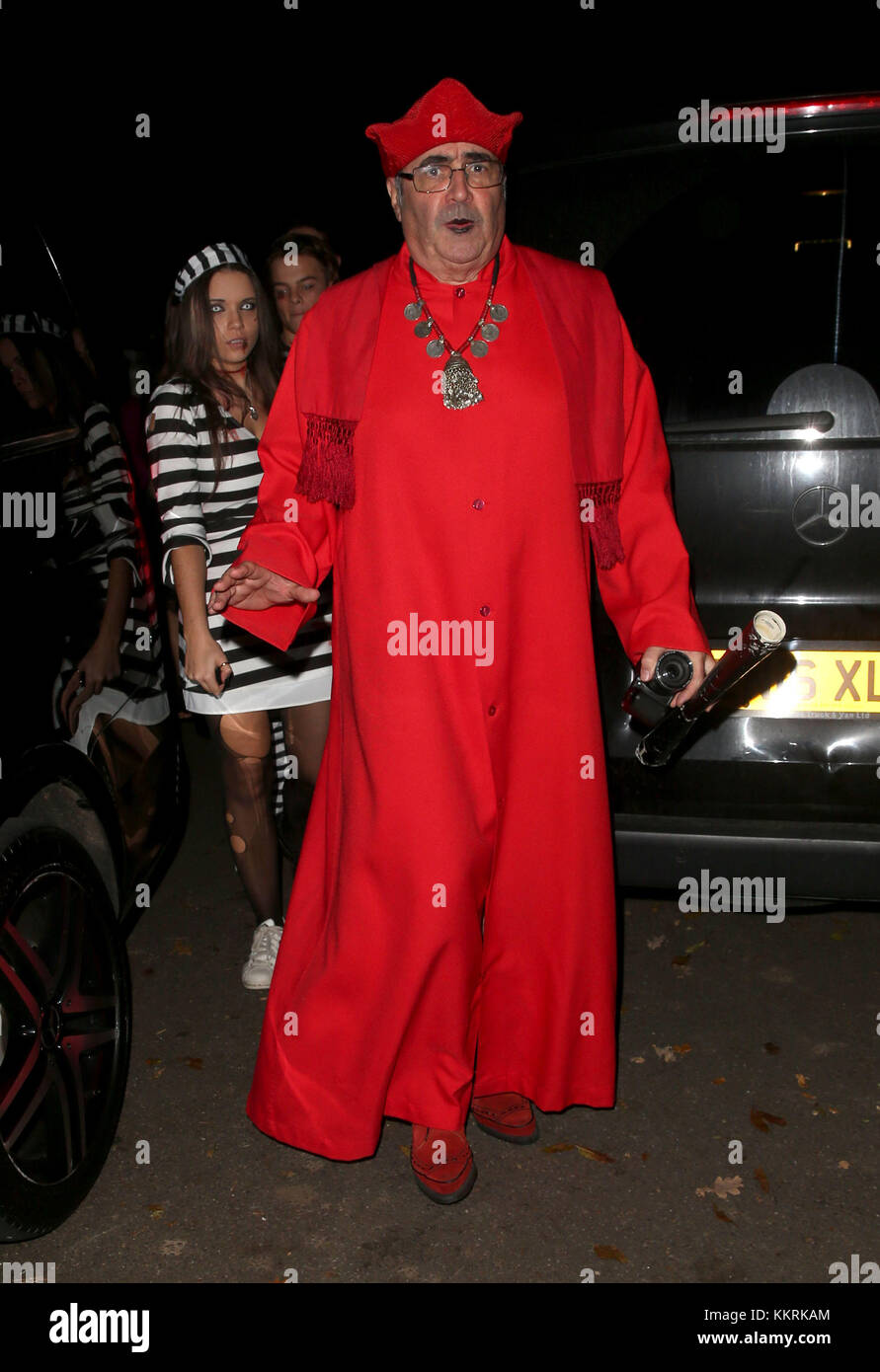 Celebrities attend the Jonathan Ross Halloween Party Featuring: Danny ...