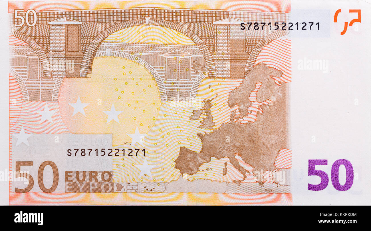 Euro banknote back hi-res stock photography and images - Alamy