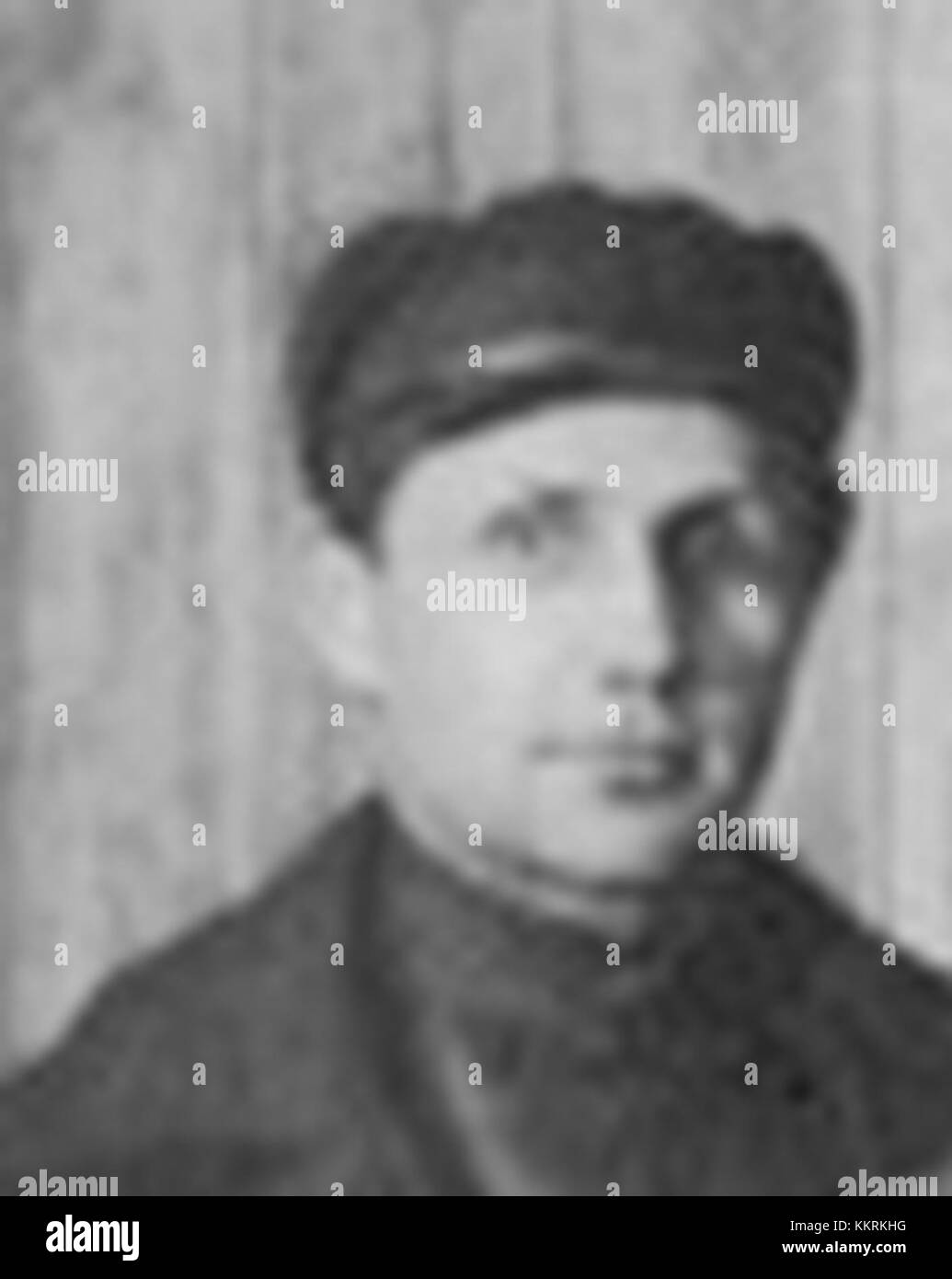 Pavel Malkov is photographed attending the 8th Party Congress in 1919 ...